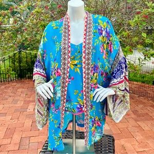 Aratta | Tops | Aratta Garden Of Eden Kimono Os | Poshmark